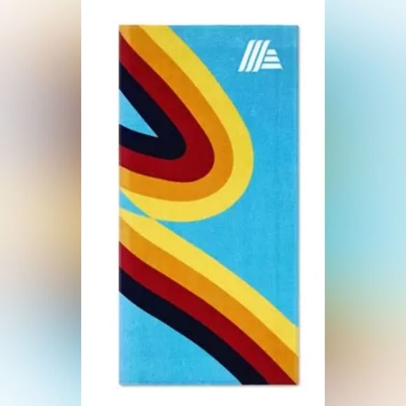 Bath | Aldi Capsule Gear Rainbow Logo Beach Towel 10 Cotton 30 X 60 ...